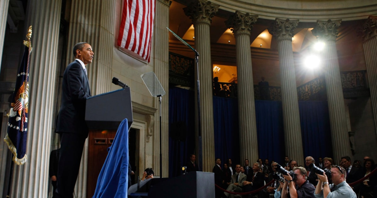 Obama challenges Wall Street to change