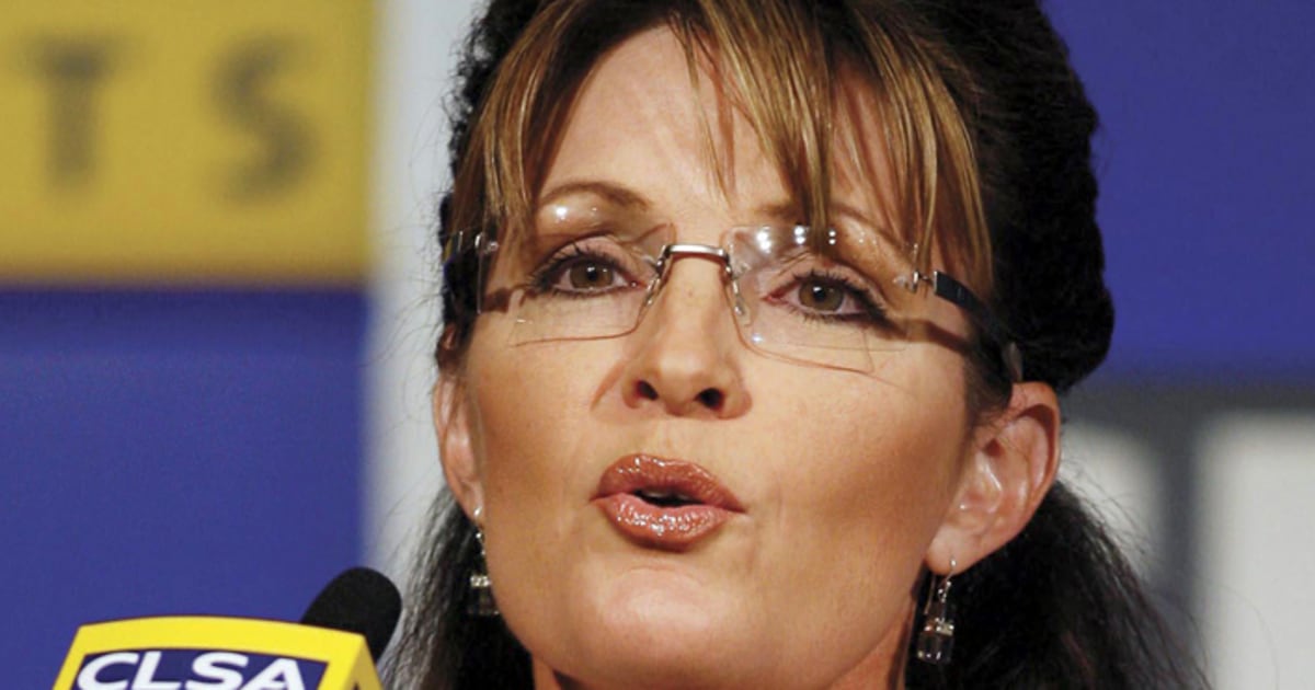 Global investors hear Palin’s ‘Main Street’ view