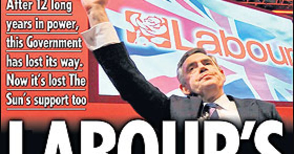 UK's biggest tabloid to government: It's over!