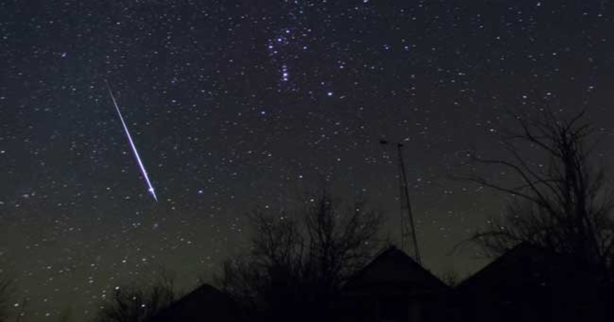 ‘Gem’ of a meteor shower reaching climax