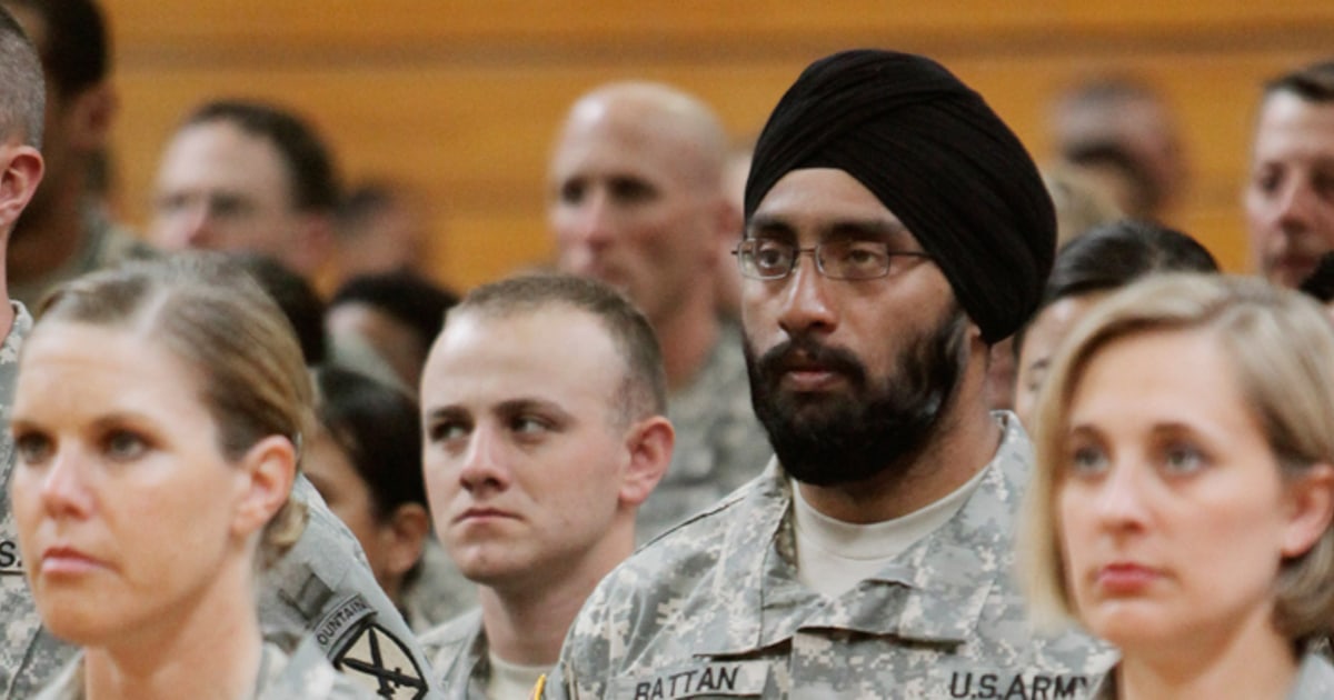 1st Sikh in years graduates Army officer school