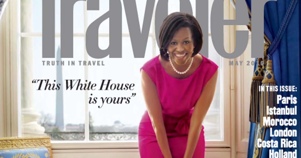 First lady featured on Condé Nast Traveler