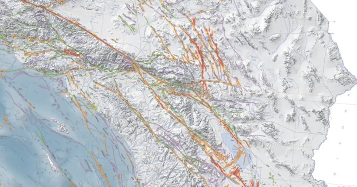 California unveils new seismic map