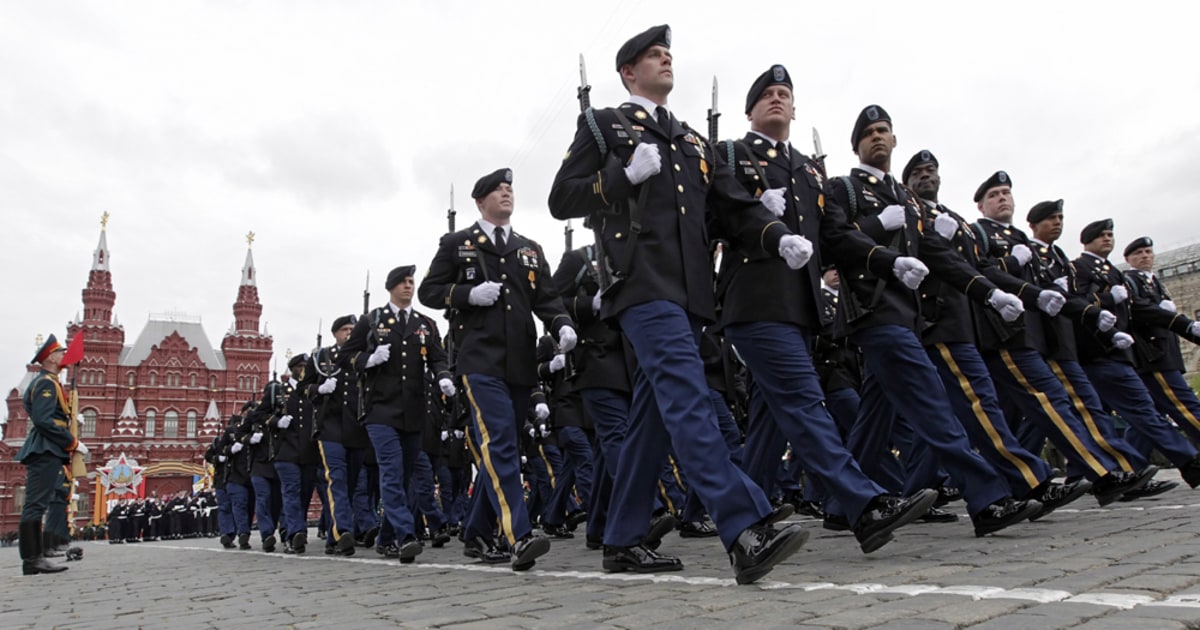 U.S. troops to march on Russia’s Red Square