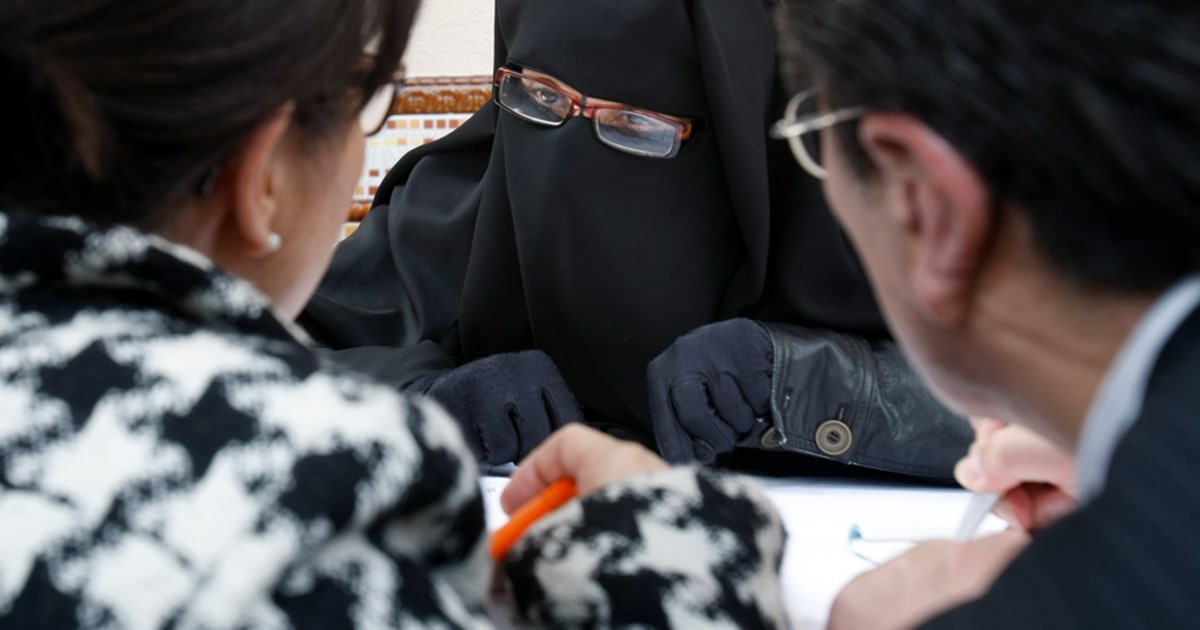 French Cabinet begins review of veil ban bill