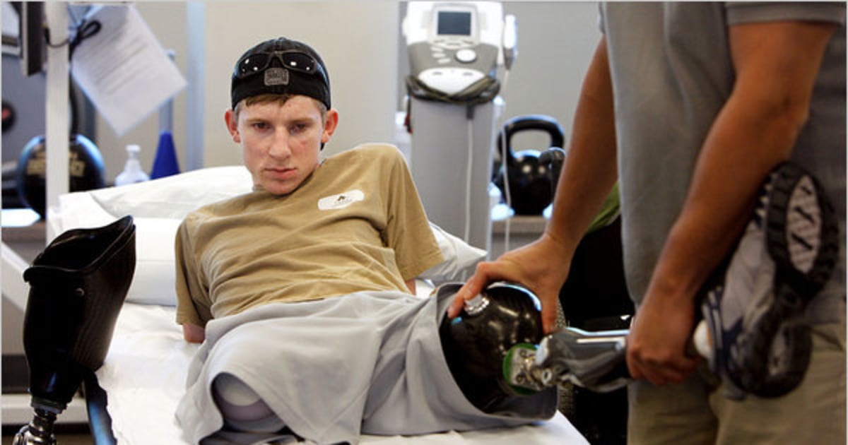 Spirit intact, injured Iraq vet reclaims his life