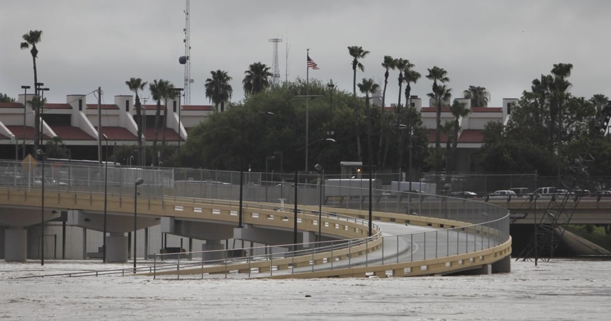 New storm hits flooded Texas-Mexico border