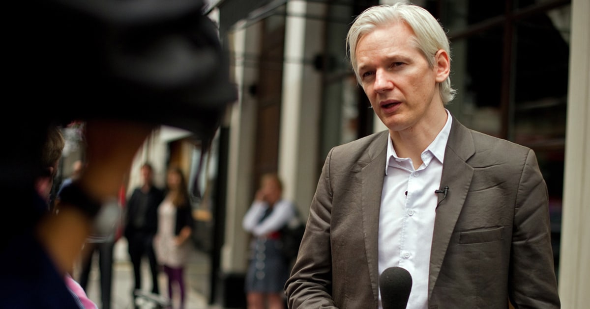 WikiLeaks founder sees himself as 'information activist'