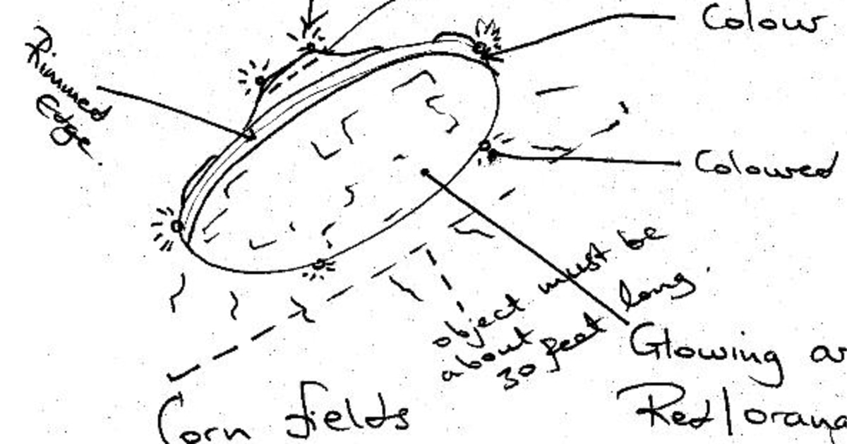 British X-Files reveal secret UFO study