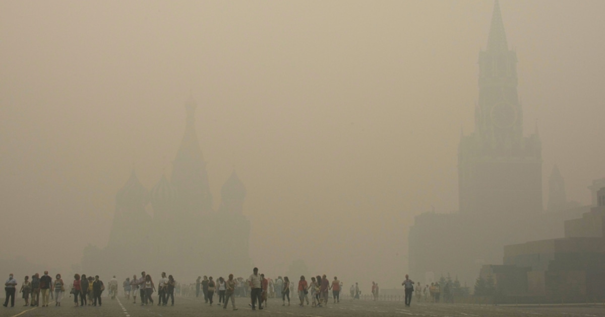 Moscow opens 'anti-smog' centers