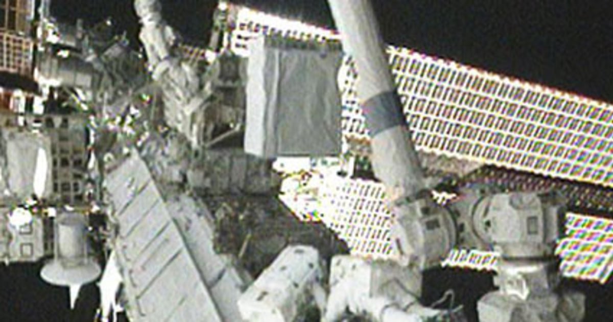Astronauts say tricky space station repair a success
