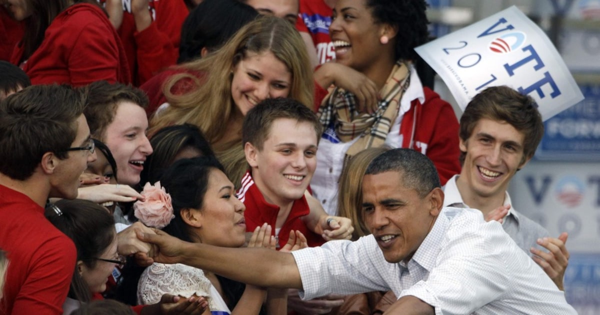 Obama to young voters: Stick with me
