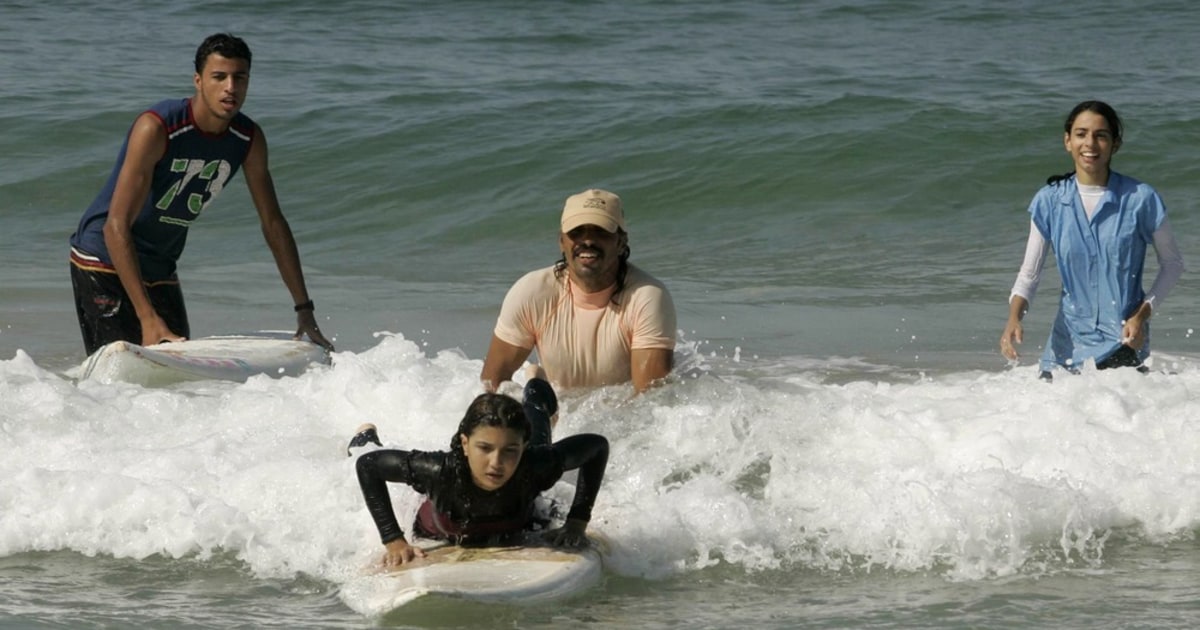 Gaza surfer girls find freedom on the waves