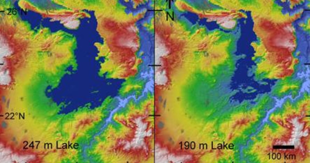Ancient mega-lake found in Egyptian desert