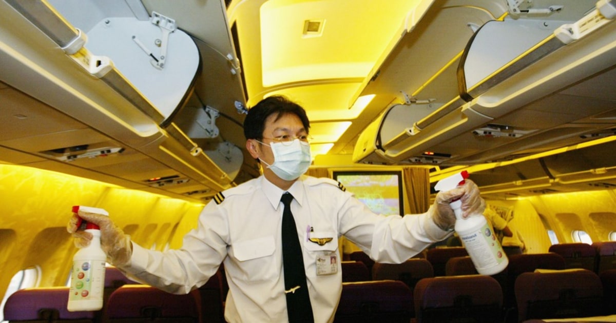 6 places germs breed in a plane