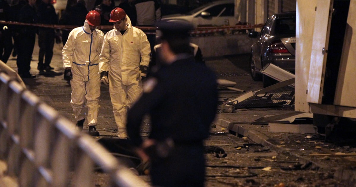 Bomb explodes outside closed night club in Greece