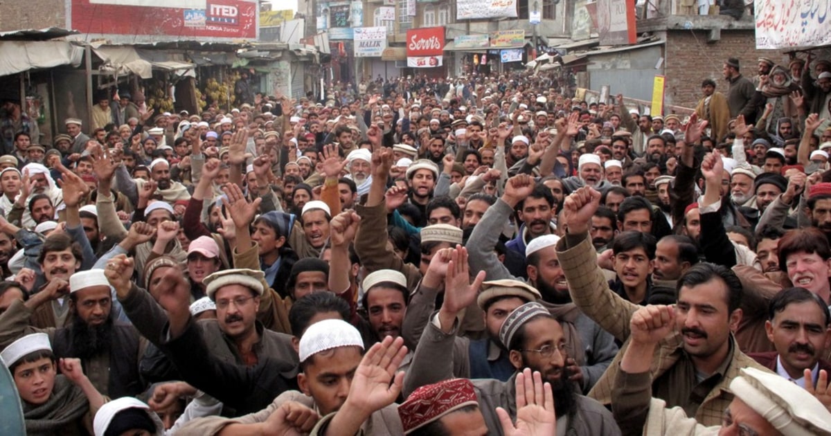 In Pakistan today, 'anyone could shoot you'