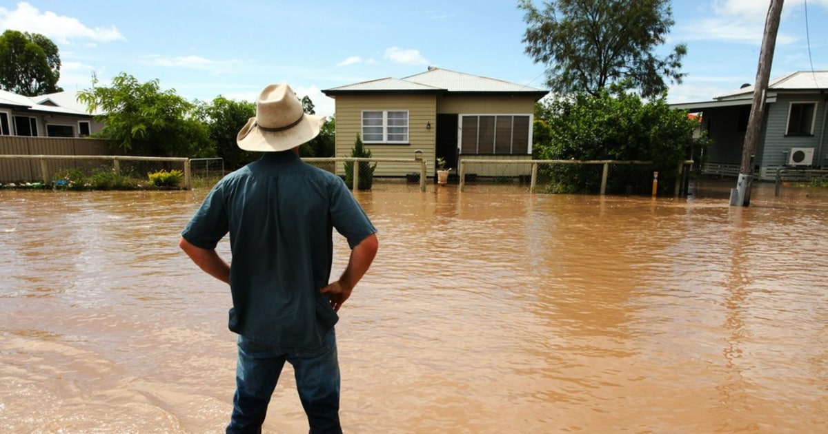 In Australia, floods bring dramatic tales of tragedy, rescue