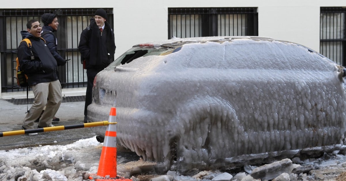 Extreme cold tests mettle of New Englanders