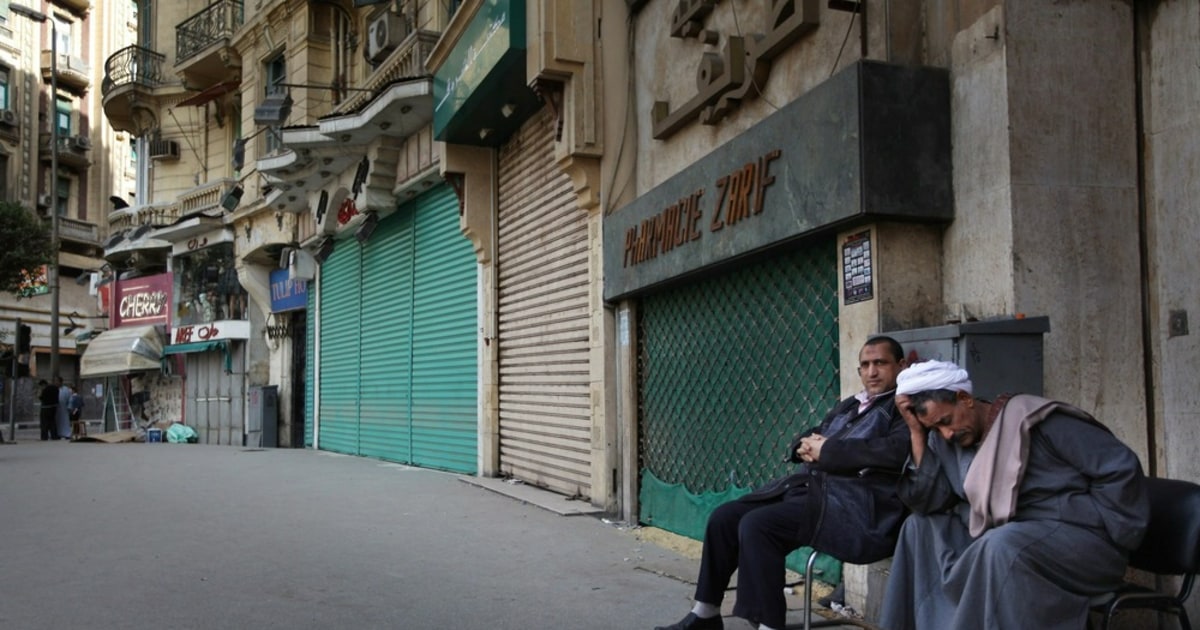 Egypt’s political crisis starts to be felt economically