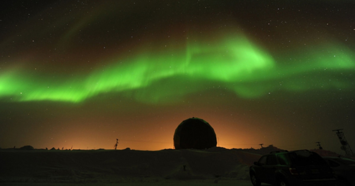 Dazzling display of northern lights ignites sky