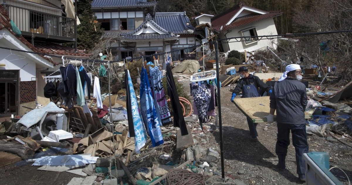 Tsunami returns island life to a bygone age