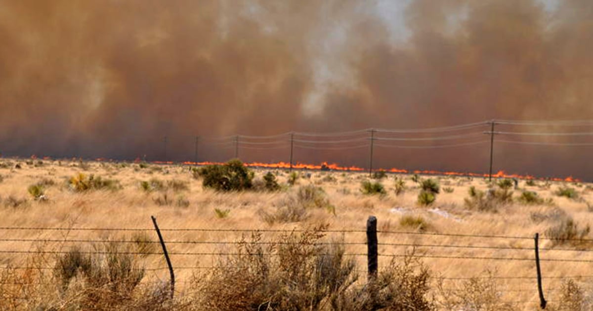 Crews battle wildfires amid severe Texas drought