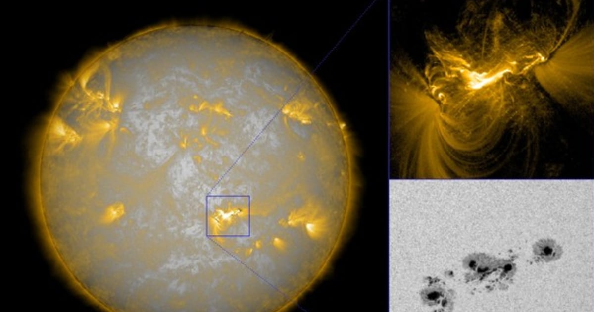 Rotating sunspots triggered huge solar flare