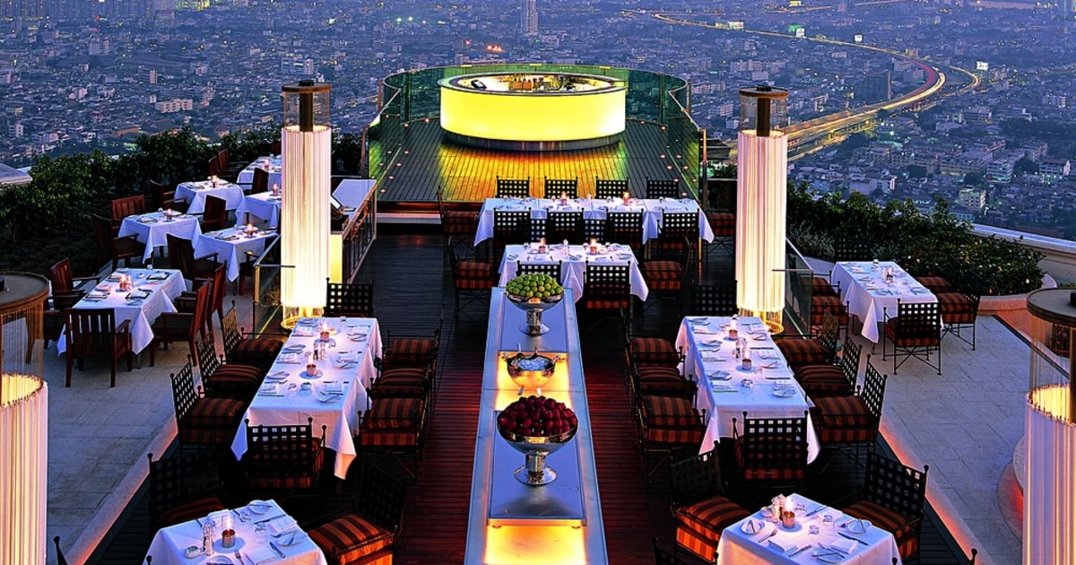 Top-notch rooftop restaurants around the globe