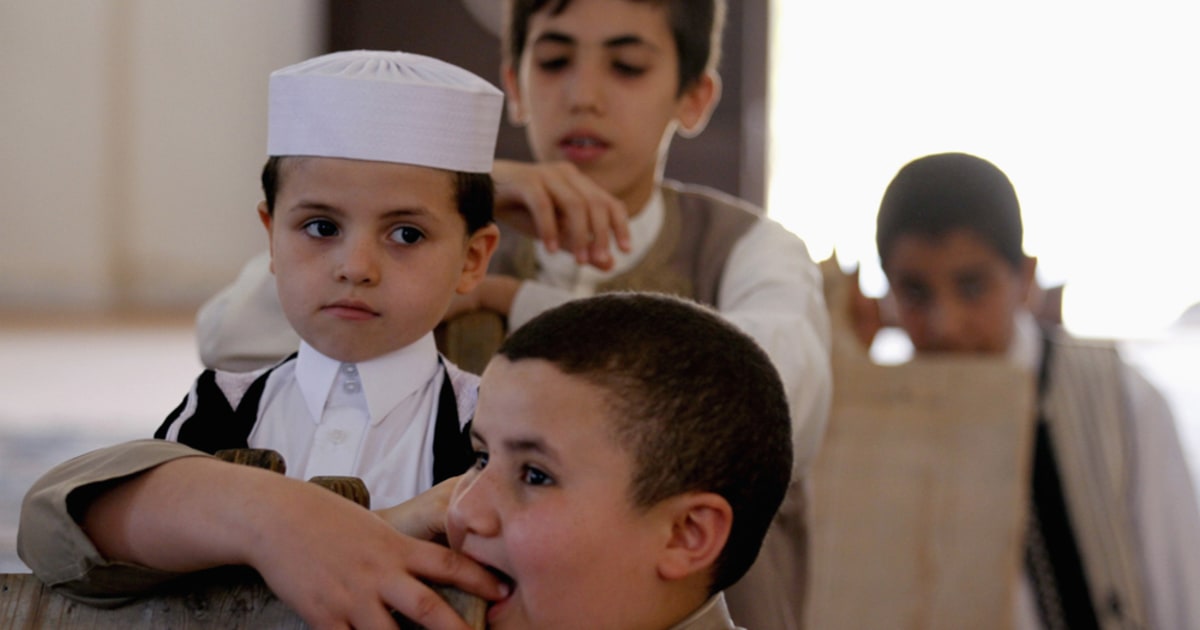 Children in Libya's rebel east await end of war