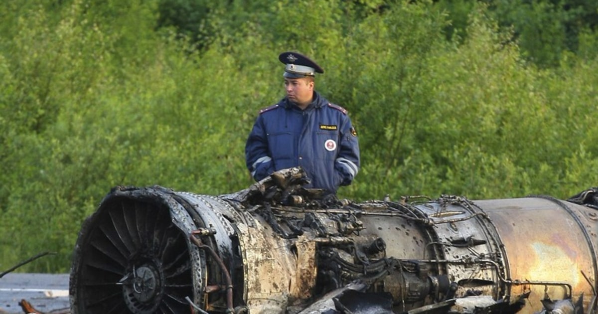 'Everything was on fire': 44 killed in Russian jet crash
