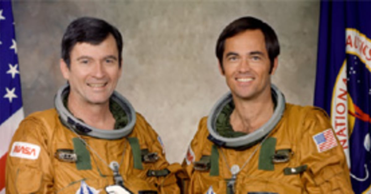 The risks were high for first shuttle astronauts