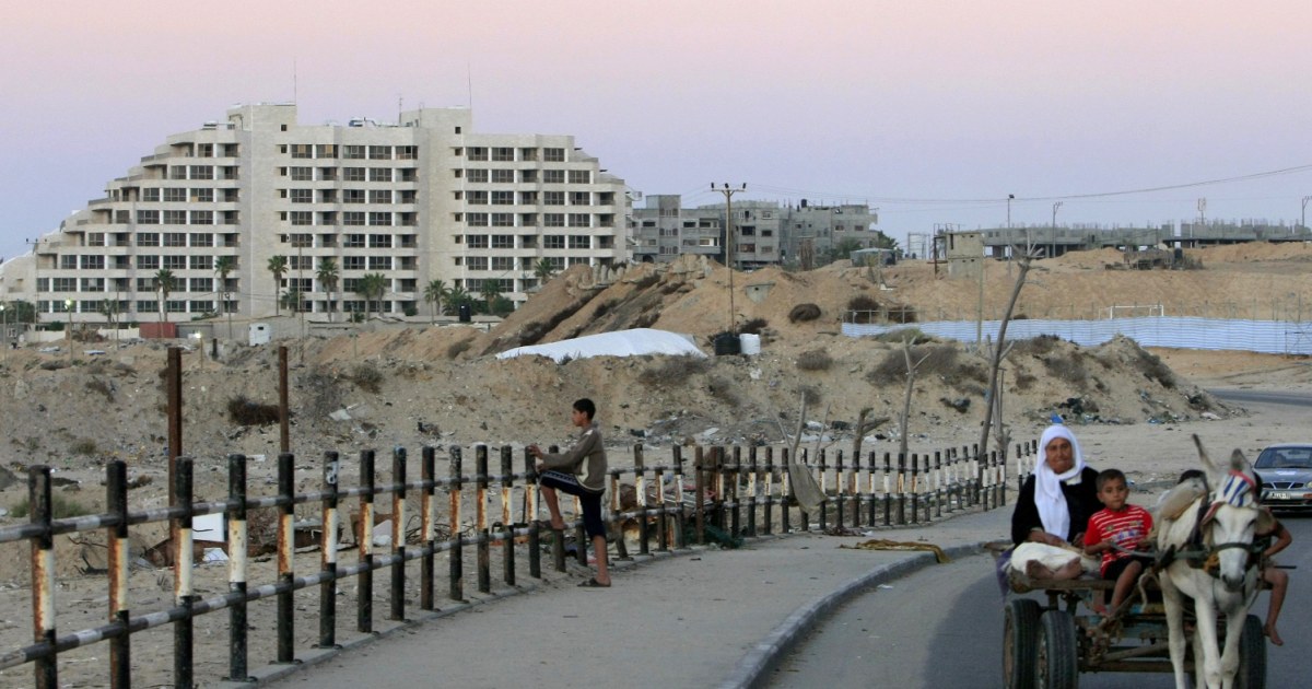Gaza's five-star hotel attempts to rise above rubble