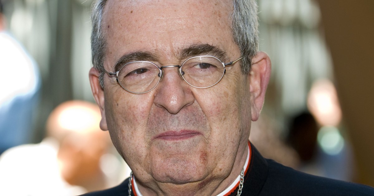 Report: Philadelphia's Cardinal Rigali to resign amid scandal