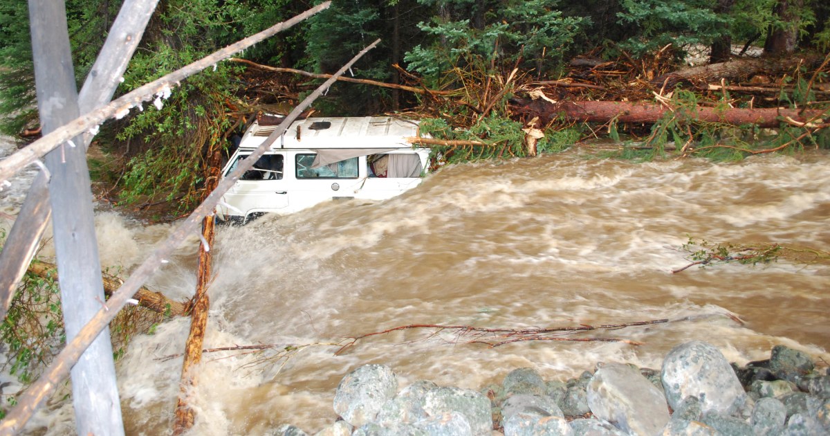 Four killed, two injured in Wyoming flash flood