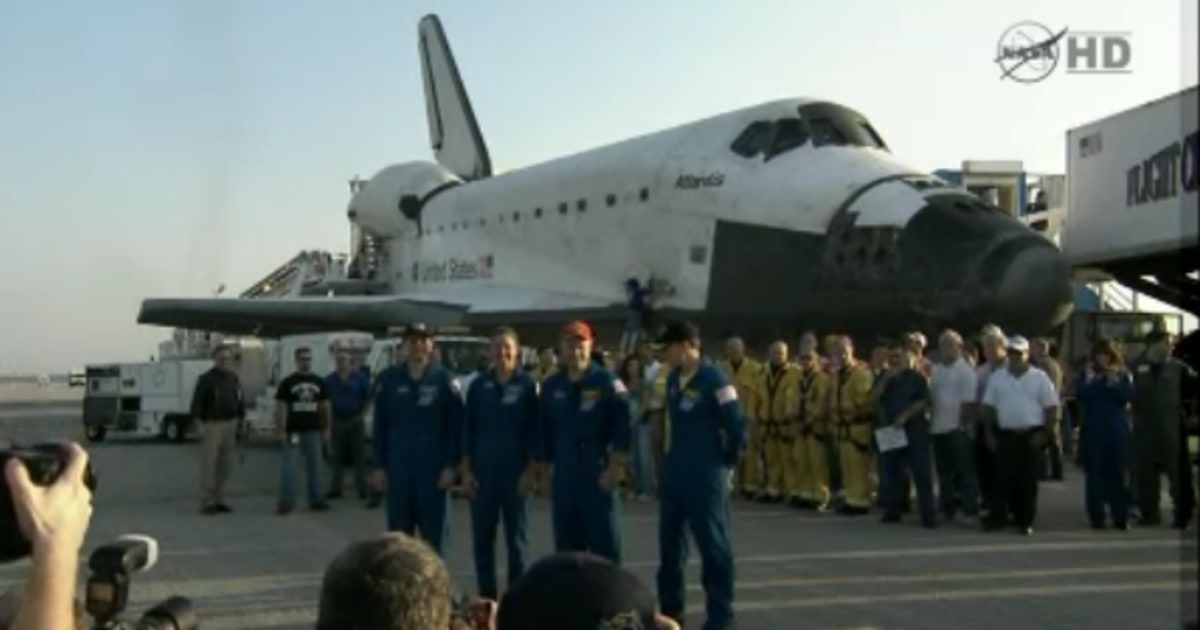 Shuttle flights, and lots of jobs, come to an end