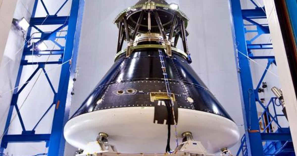 NASA tests deep space capsule for launch and landing