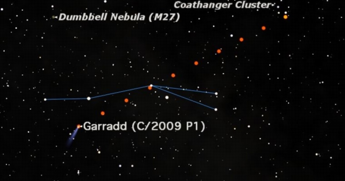Now playing in night sky: Double comet feature
