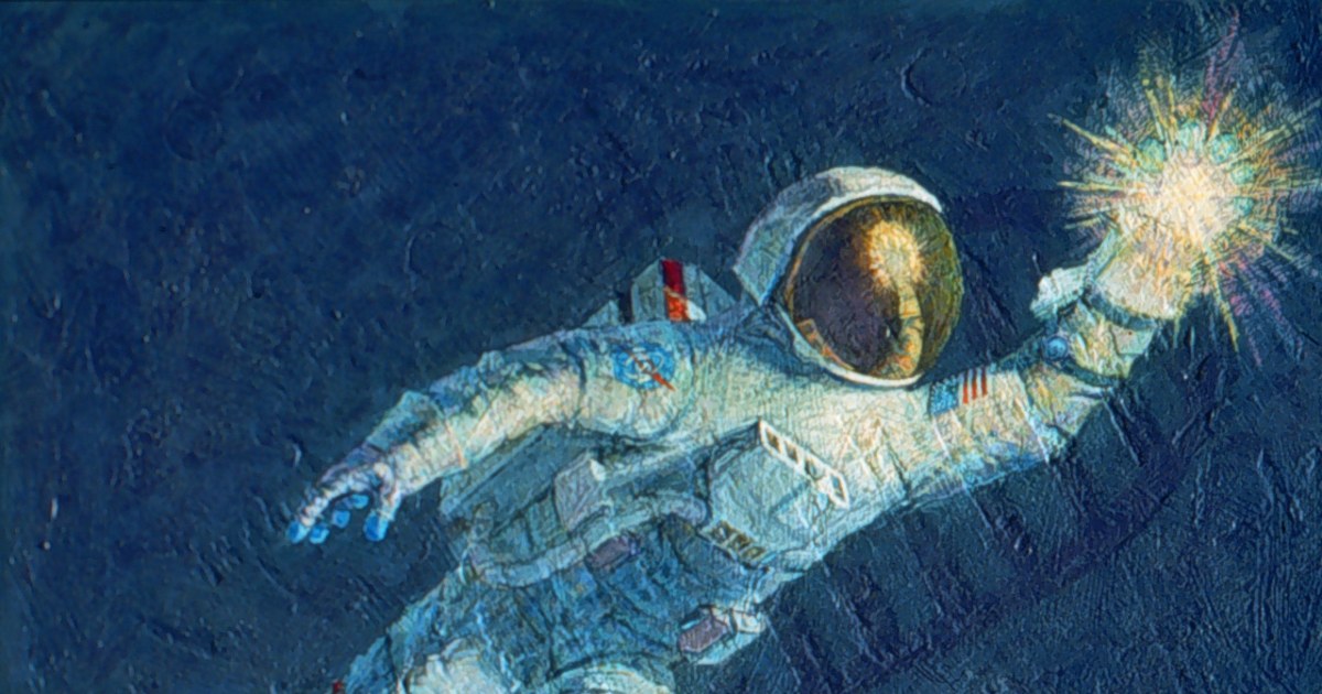 After the moon, Alan Bean makes art his mission