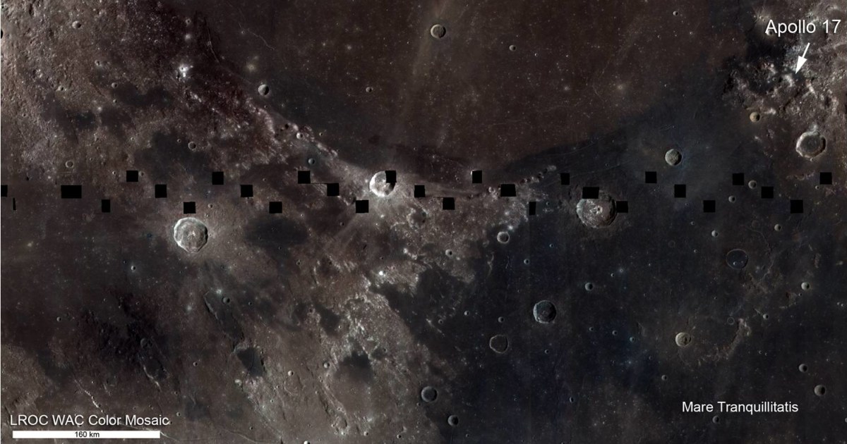 Moon packed with precious titanium, NASA probe finds