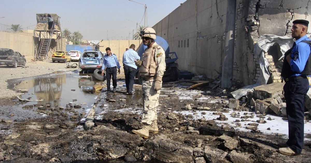 Slew of deadly bombings target Baghdad police