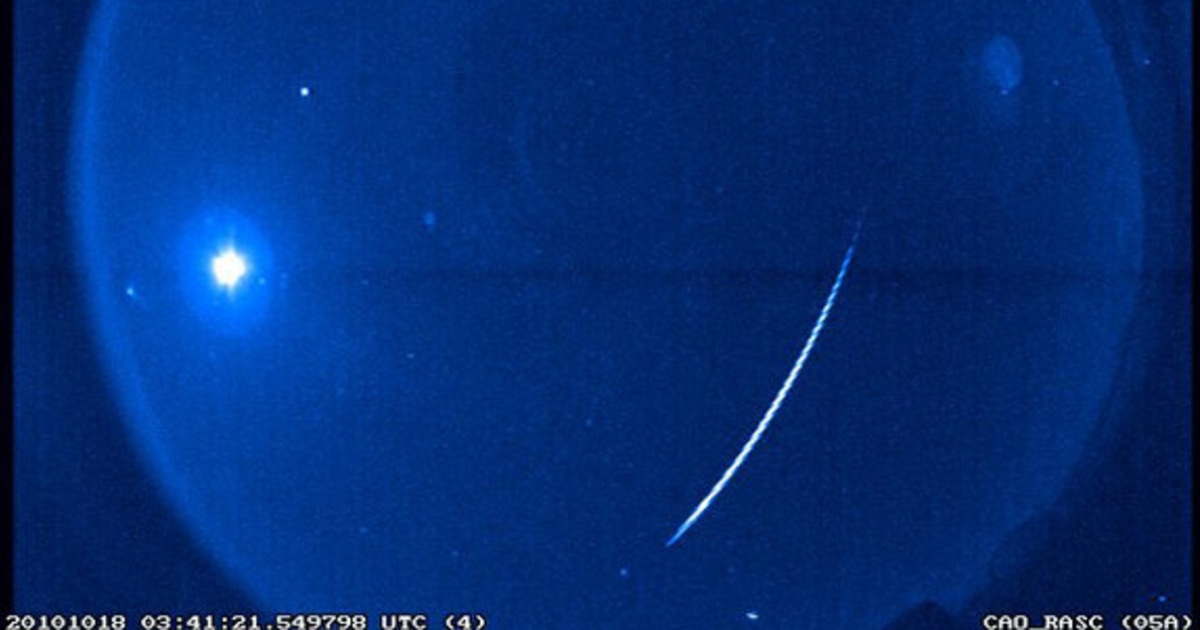 See a meteor show sparked by Halley's Comet