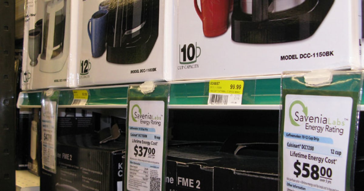 So, how much will your toaster cost you over a lifetime?
