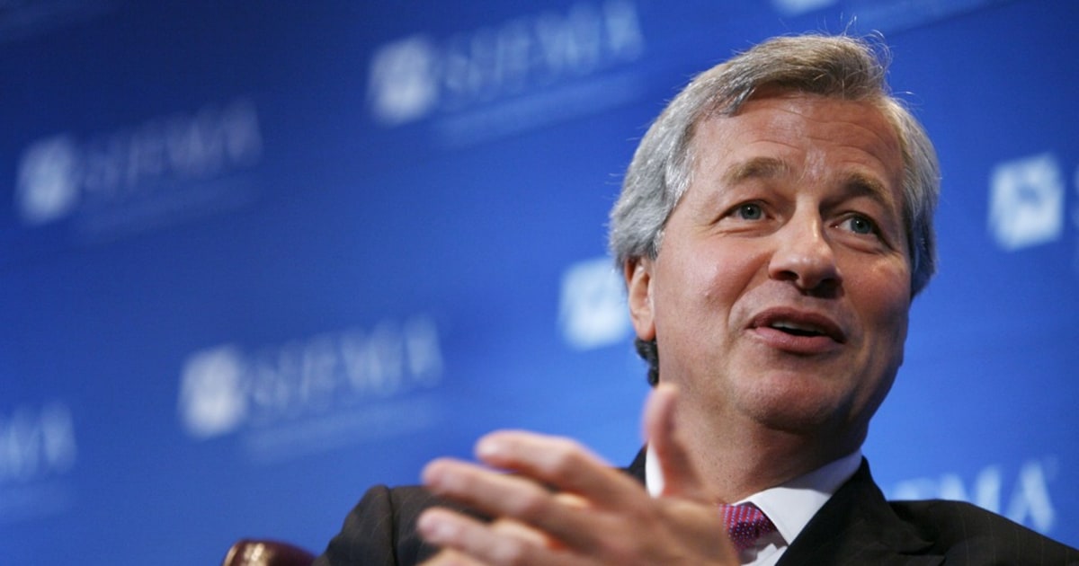 JP Morgan boss rails against 'rich is bad' talk