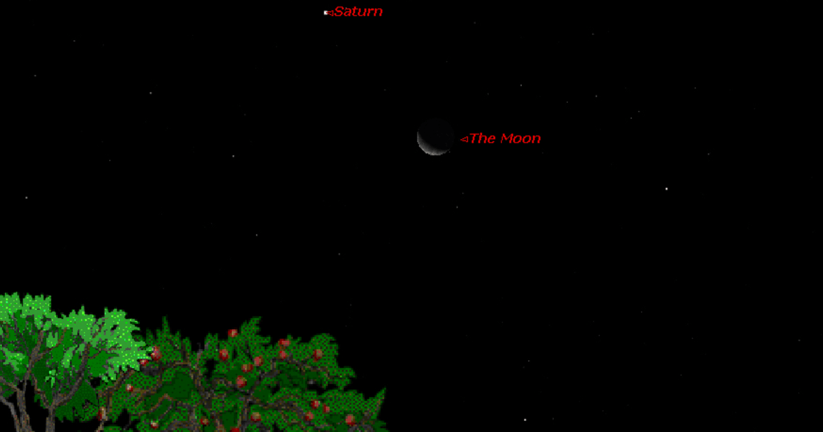 Get up early and catch the 'Saturn Triangle'
