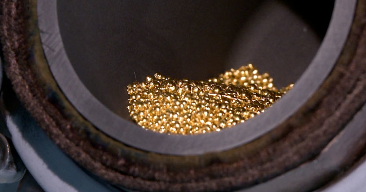 Scientists create unscratchable gold that's harder than steel