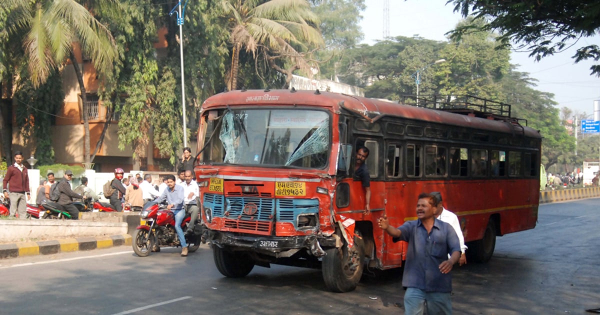 'Berserk' bus driver kills 9 in busy Indian streets
