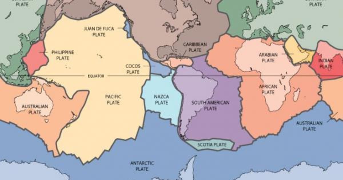 Earth Map Continents Earth's First Continents Oozed From Its Crust
