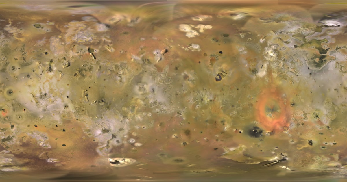 First geological map of Jupiter's moon Io is created