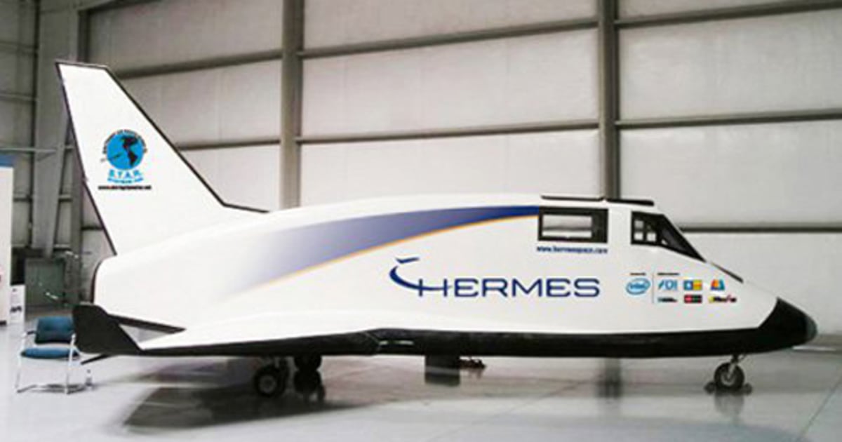 Miniature space shuttle is seeking online donors